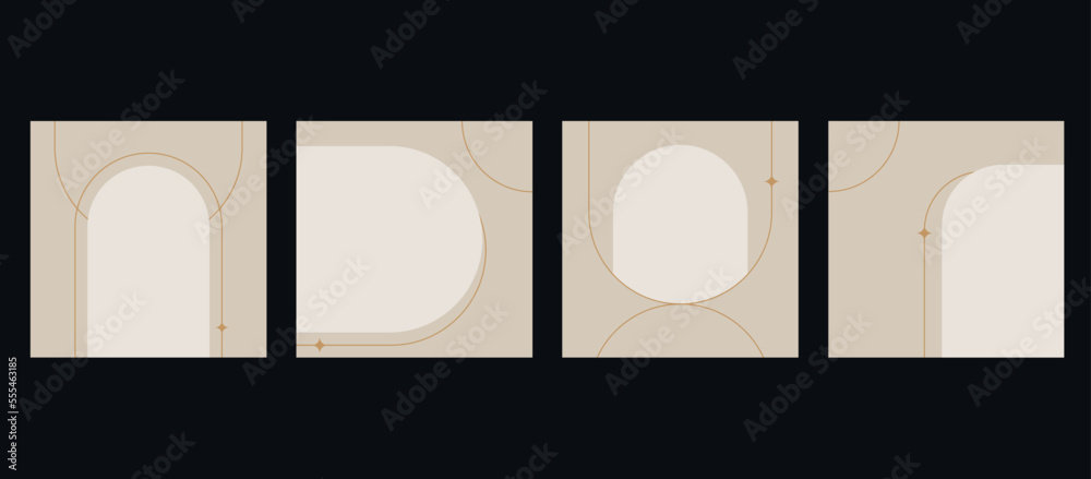 Social media template minimalist modern elegance line boho Post feed ...