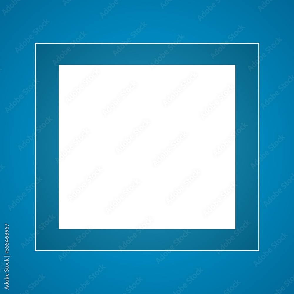 Square shapes frame with gradient background illustrations wall design ...