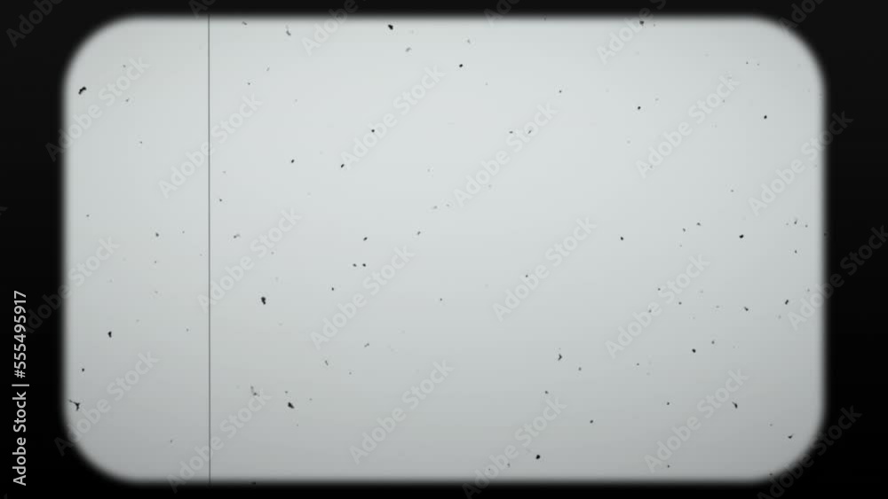 A 16mm vintage film gate matte overlay with scratch damage. This effect ...