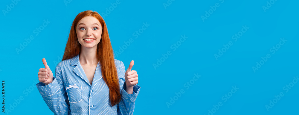 Cheerful And Excited Redhead Girl Cant Wait Try Out Agree With Temptation And Interest Showing