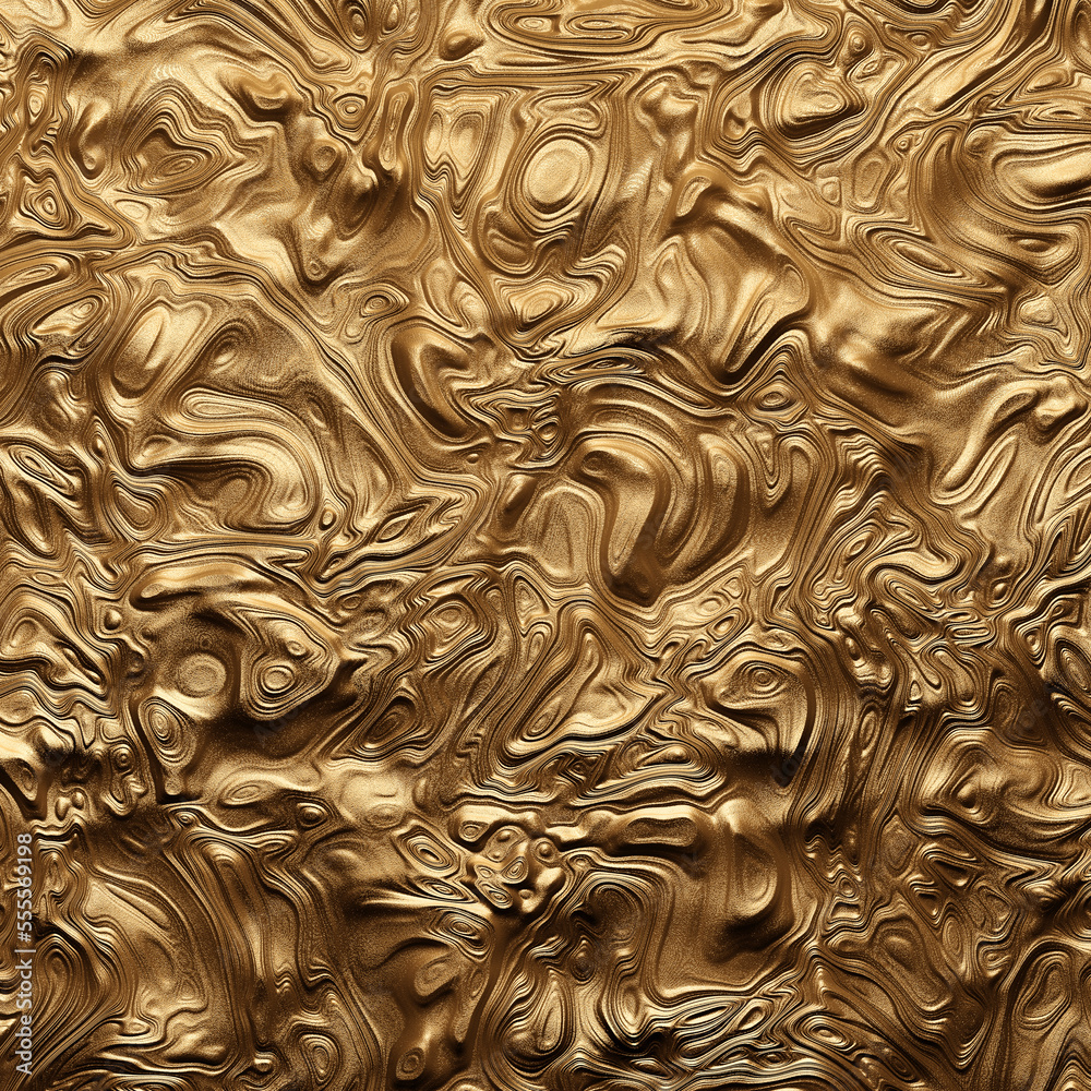 Gold metal background. Brushed metallic texture. 3d rendering Stock ...