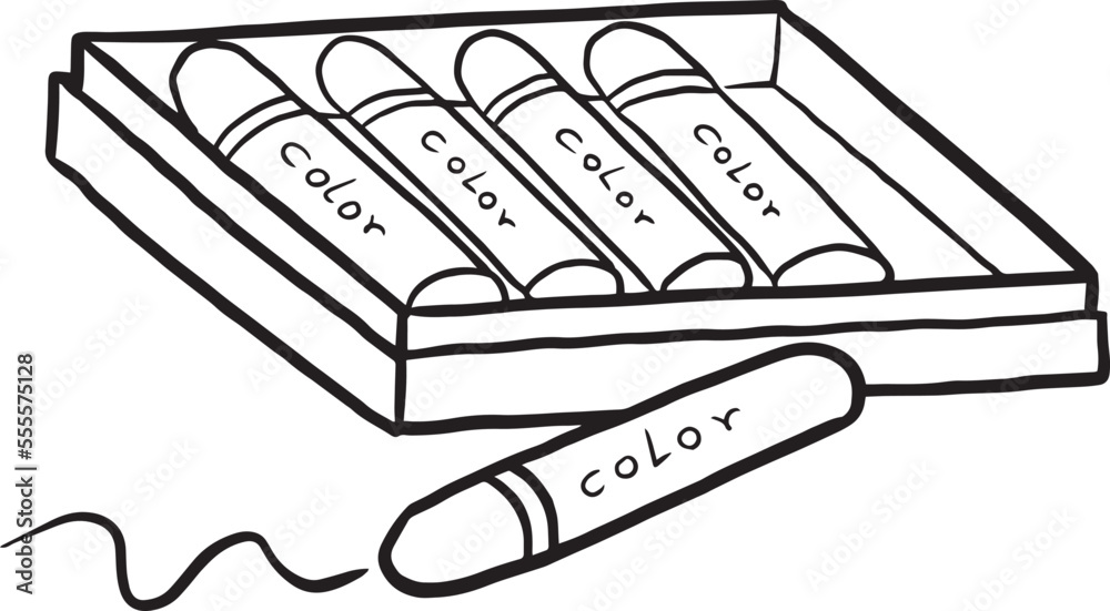 stationery cartoon doodle kawaii anime coloring page cute illustration ...