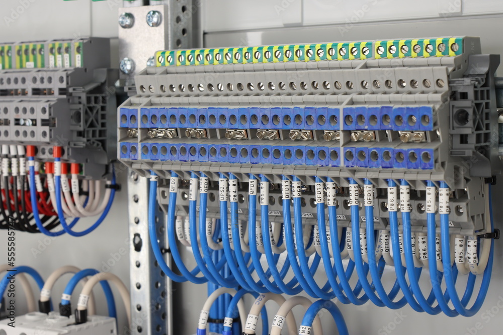 Electrical pass-through terminals for connecting electrical copper ...