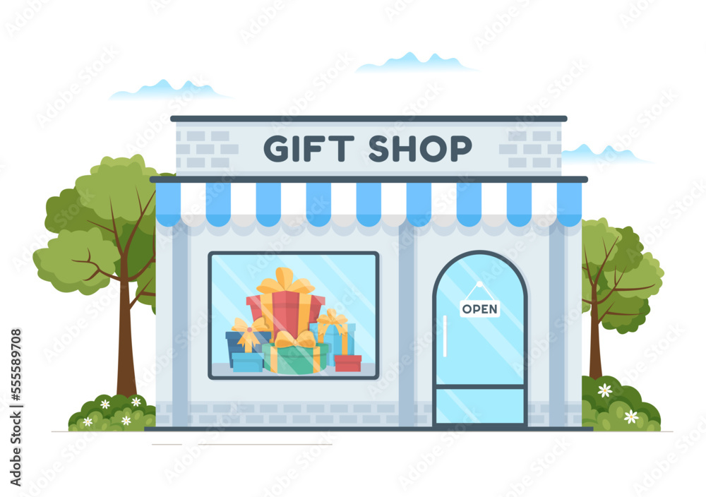Souvenir Shop with Various the Gifts, Decorative Vases and Jewelry to ...