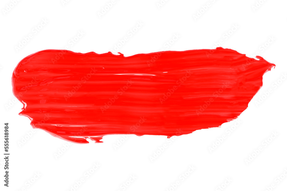 red shiny brush isolated on transparent background red watercolor png ...
