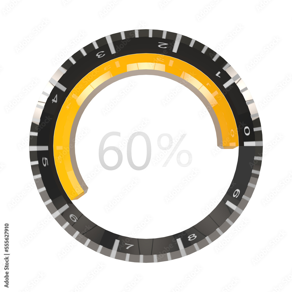 3d measuring scale in round circular round bar loading type Stock ...