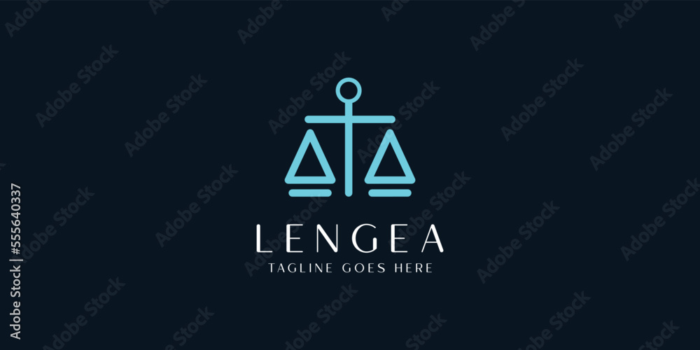 law logo design .modern design.abstract style.vector illustration Stock ...