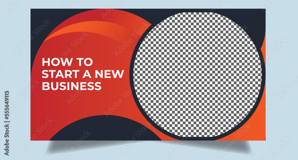 Editable youtube thumbnail template design for youtube videos video ...