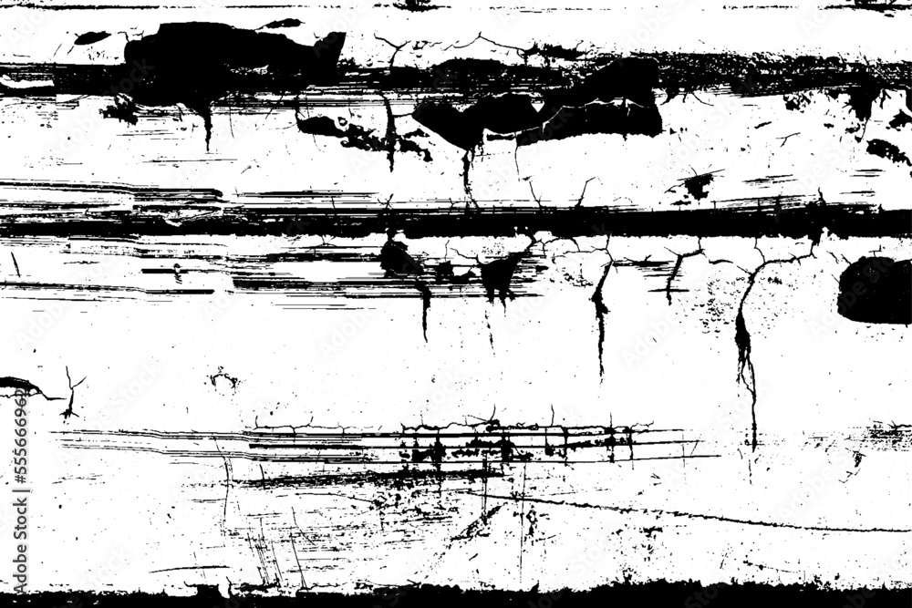 Destroyed uneven worn enamel on an old retro ruined metal door. Coated ...