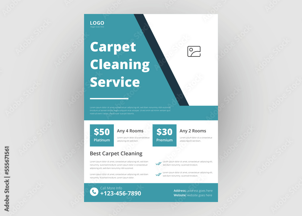 Carpet Cleaning Services Flyer. Professional Cleaning Services Flyer ...