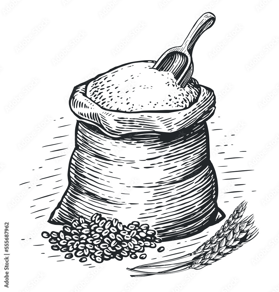 Wheat Sack Clipart