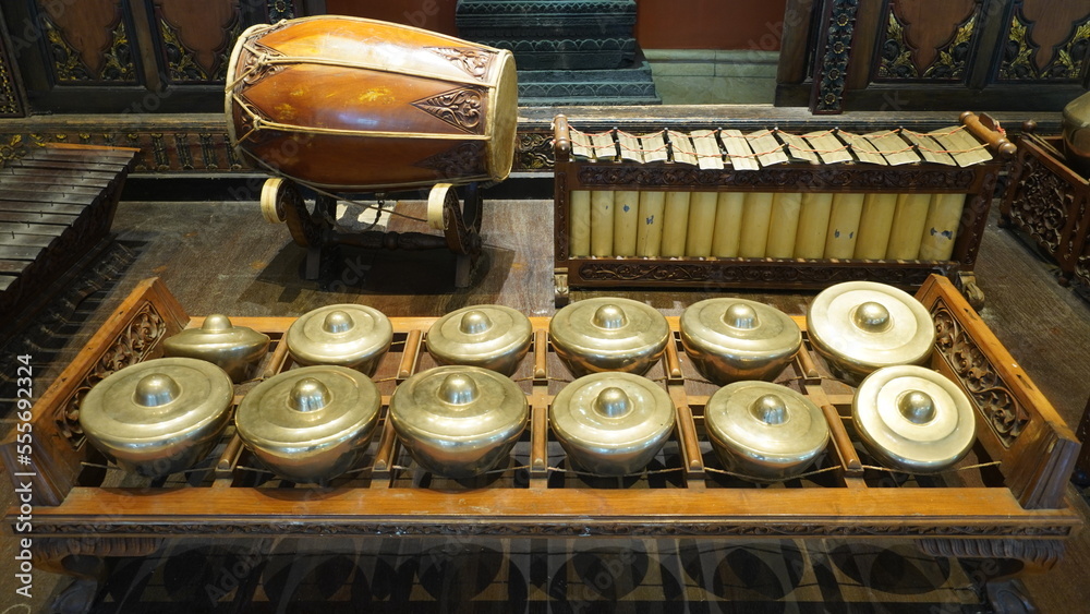 Gamelan is traditional music instrument in java. Javanese Indonesia ...