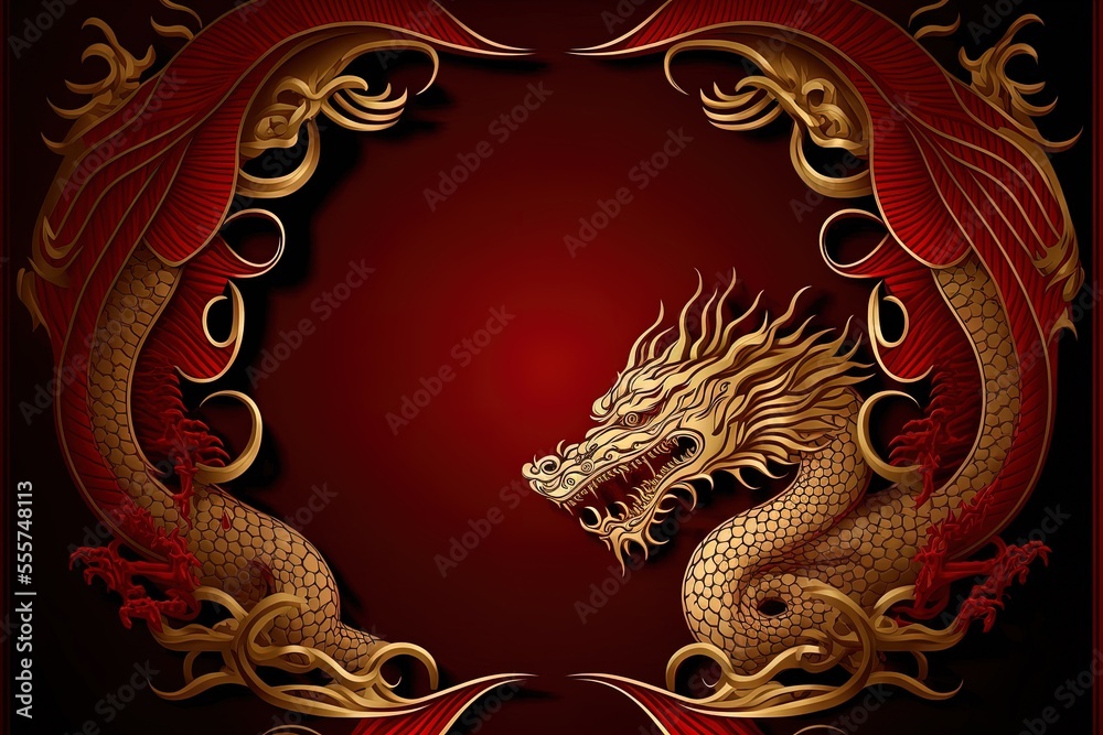 Red Dragon Pattern