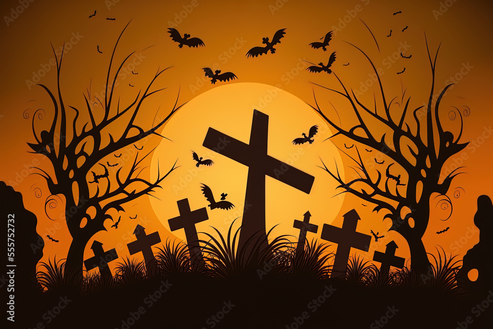 Good Friday orange background with a beige and black backdrop. Free ...