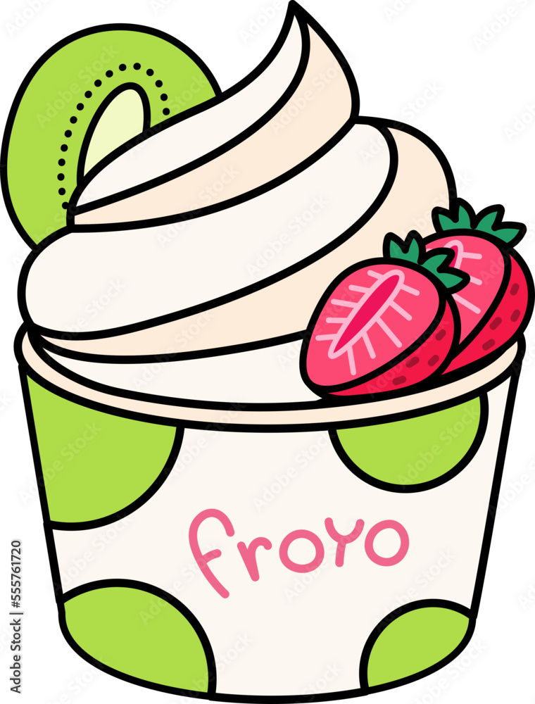 Froyo Cartoon