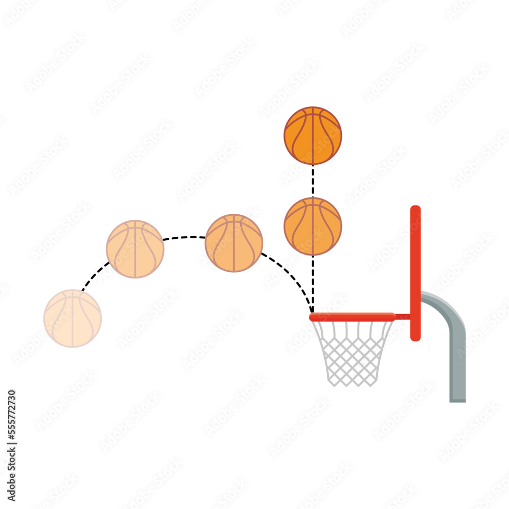 Bouncing Basketball Clip Art