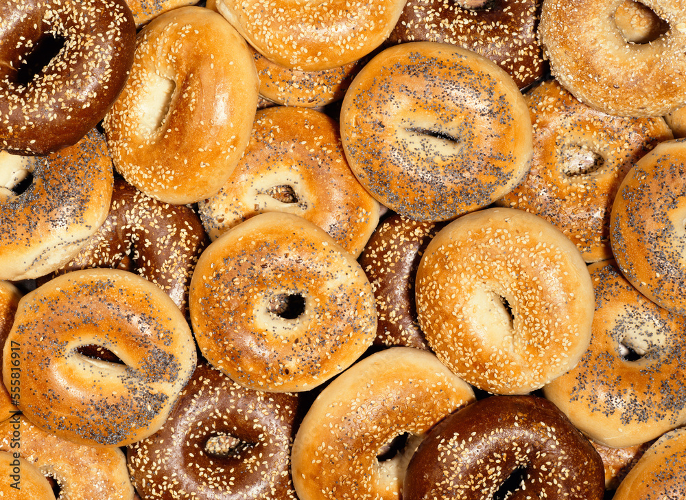 Bagels Stock Photo | Adobe Stock