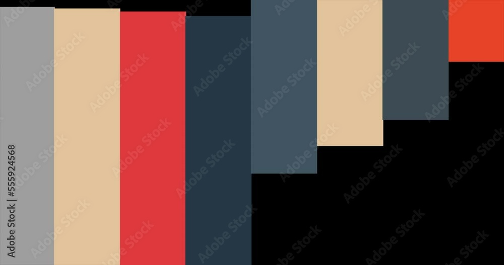transparent background transition animation red blue vertical plane ...