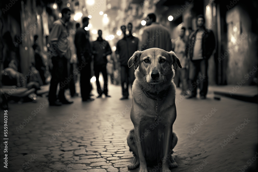 Documentary Portrait of a Stray Dog Struggling to Survive in the ...