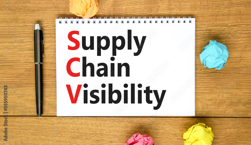 SCV supply chain visibility symbol. Concept words SCV supply chain ... SCV supply chain visibility symbol. Concept words SCV supply chain ...