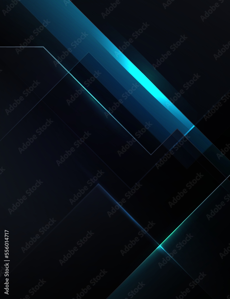 blue tech abstract ,background polygon elegant background and banner business product present ...