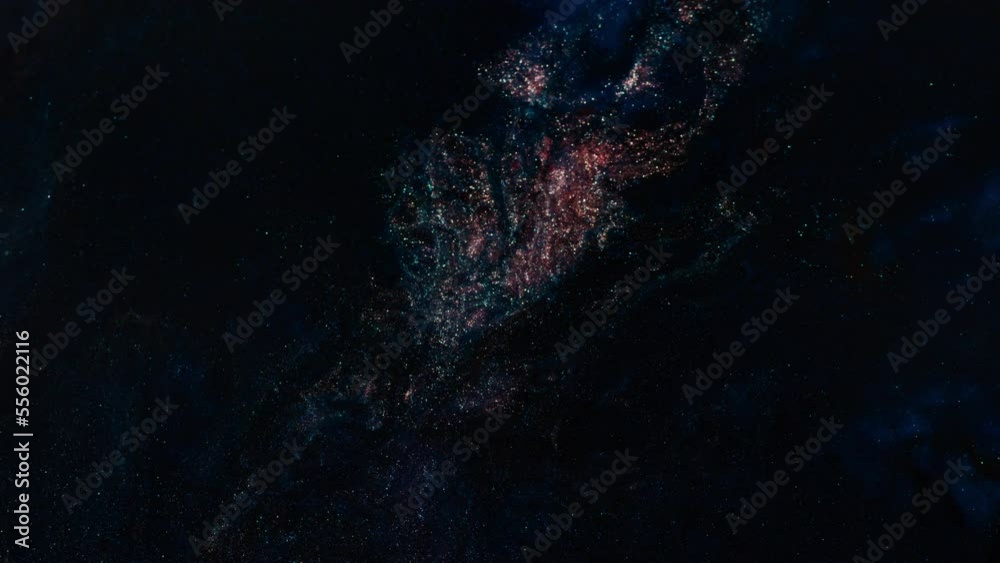 Abstract background with effect dramatic dark flow in outer space ...