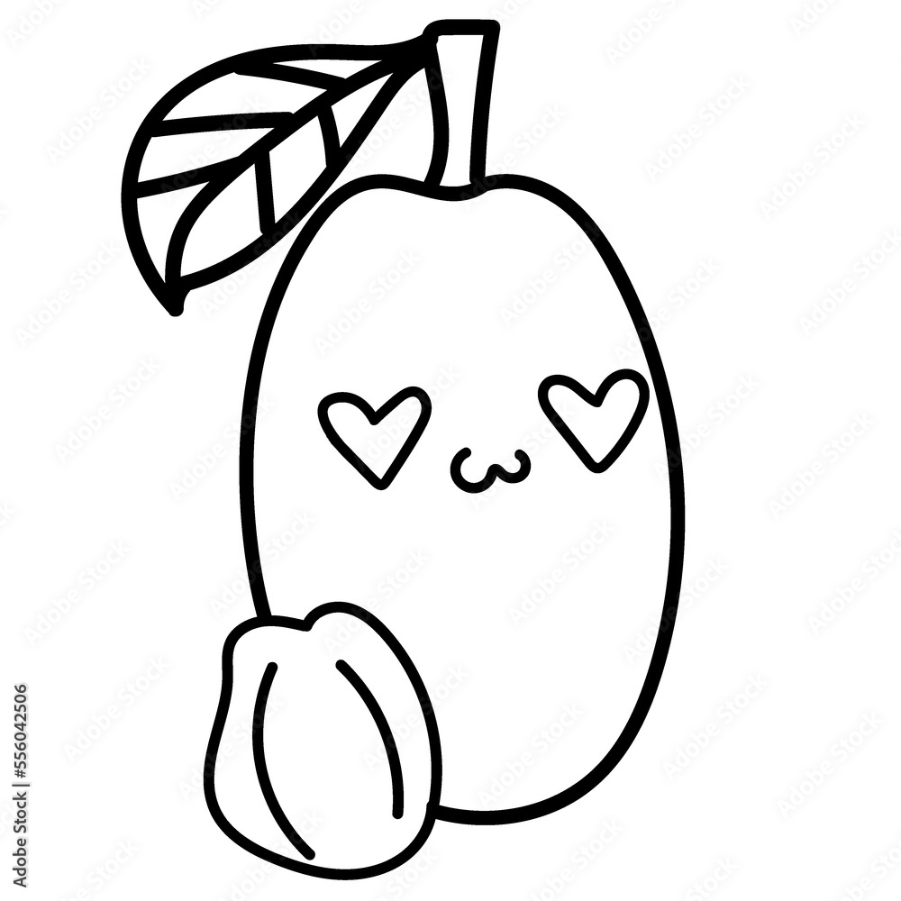 Fruit Alphabet Clip Art, Fruit A to Z Clipart, Cute a-z Clipart ,Clip ...