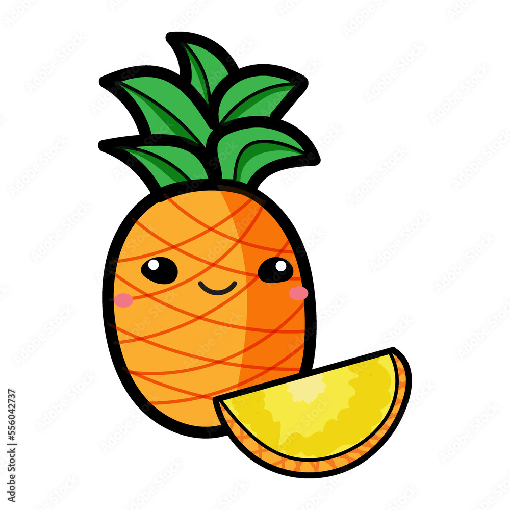 Fruit Alphabet Clip Art, Fruit A to Z Clipart, Cute a-z Clipart ,Clip ...