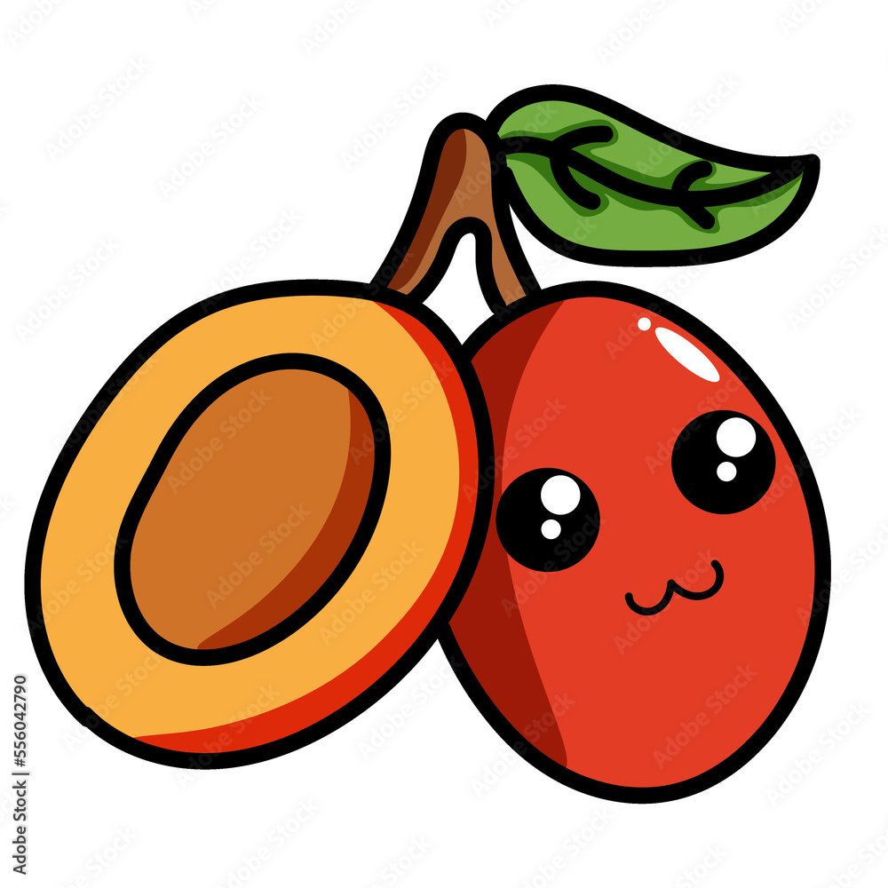 Fruit Alphabet Clip Art, Fruit A to Z Clipart, Cute a-z Clipart ,Clip ...