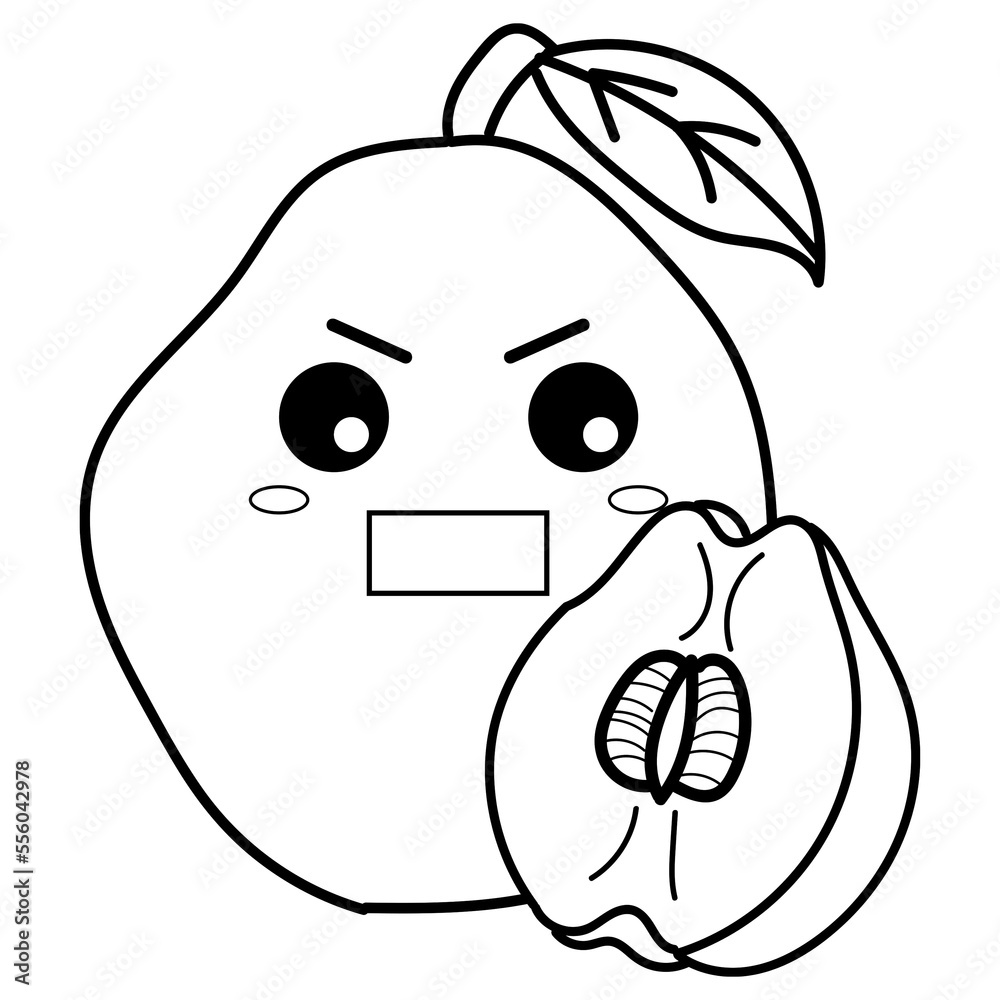 Fruit Alphabet Clip Art, Fruit A to Z Clipart, Cute a-z Clipart ,Clip ...