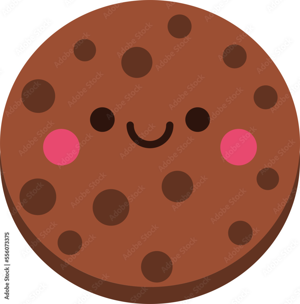 Cute Cartoon Chocolate Bar and Slice Stock Vector | Adobe Stock
