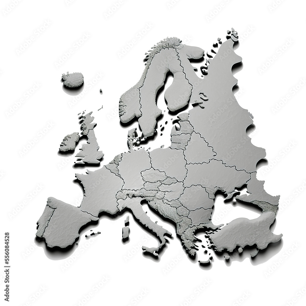 Transparent background, word, europe map Stock Illustration | Adobe Stock