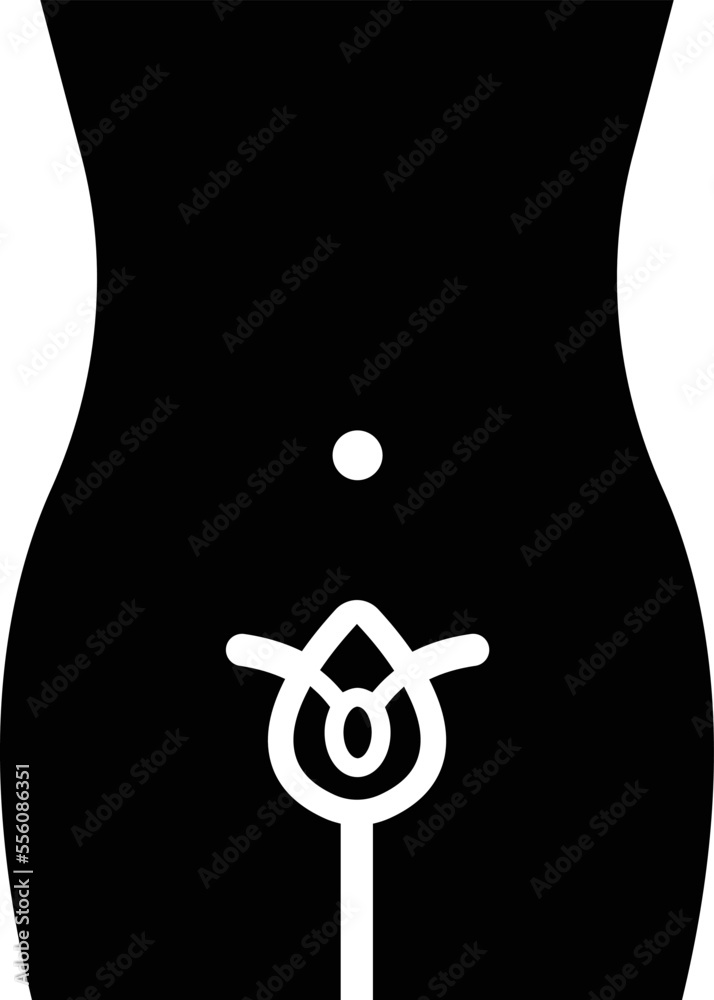 Sexy woman Body Vector Icon Stock Vector | Adobe Stock