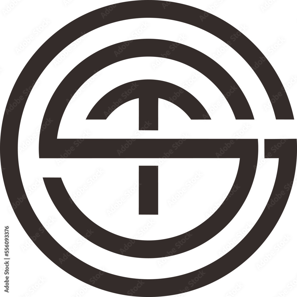 GTS Logo Stock Vector | Adobe Stock