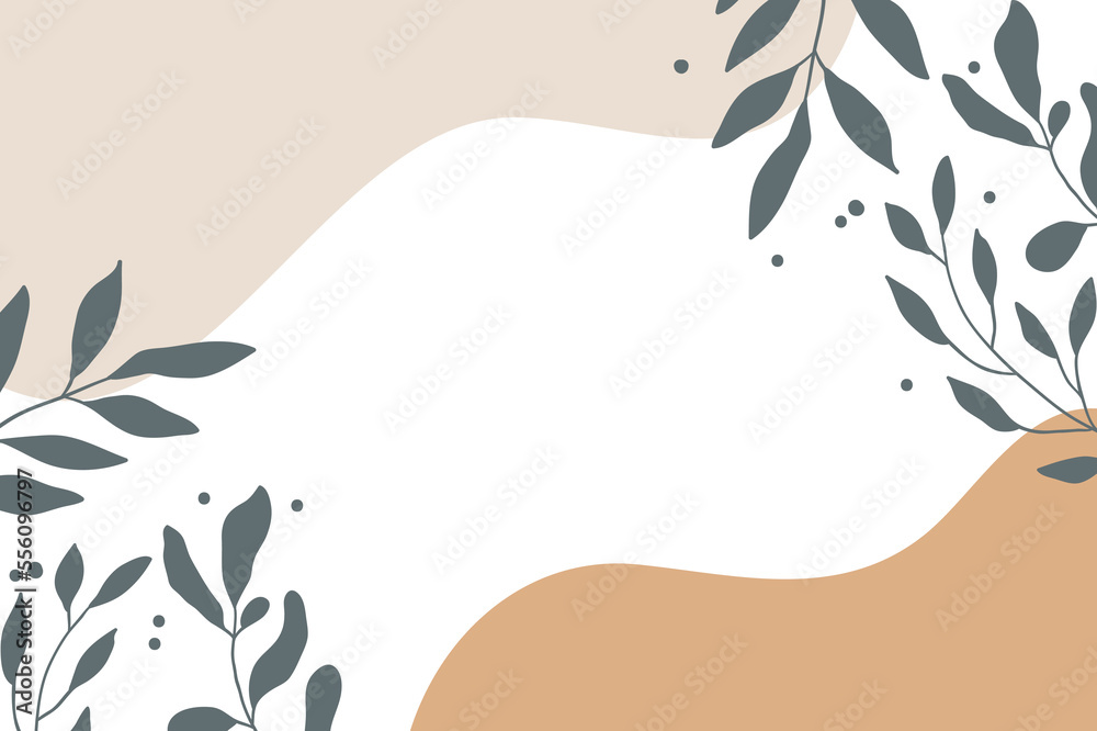 Hand draw abstract minimalist background-03 Stock Vector | Adobe Stock