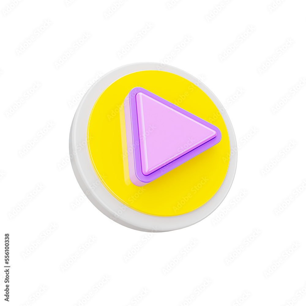 Start 3d icon in transparent background. 3d symbol and sign. Modern and ...