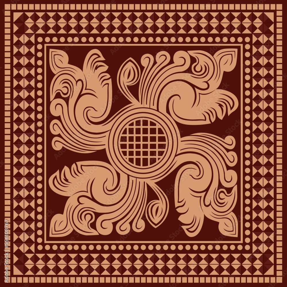 Sri Lankan Traditional illustration Art Stock Vector | Adobe Stock