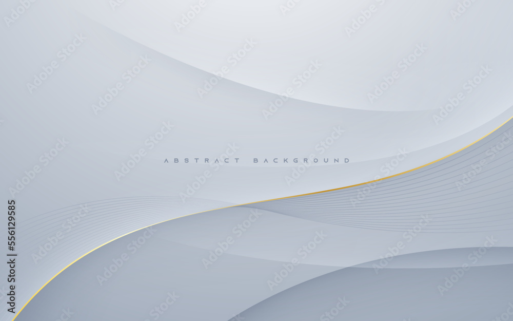 Abstract silver gradient background light and shadow shape design Stock ...