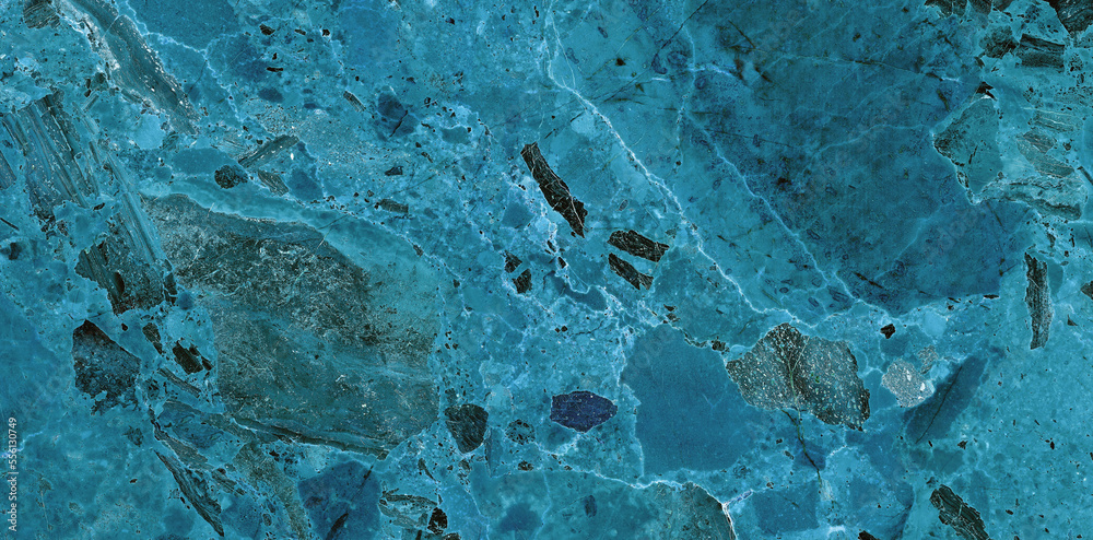 Dark Turquoise Blue colour marble, High gloss marble for ceramic wall ...