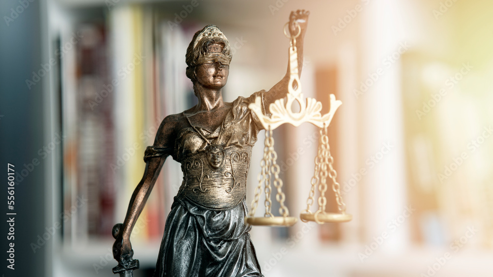 Statue of Justice symbol, legal law concept Stock Photo | Adobe Stock