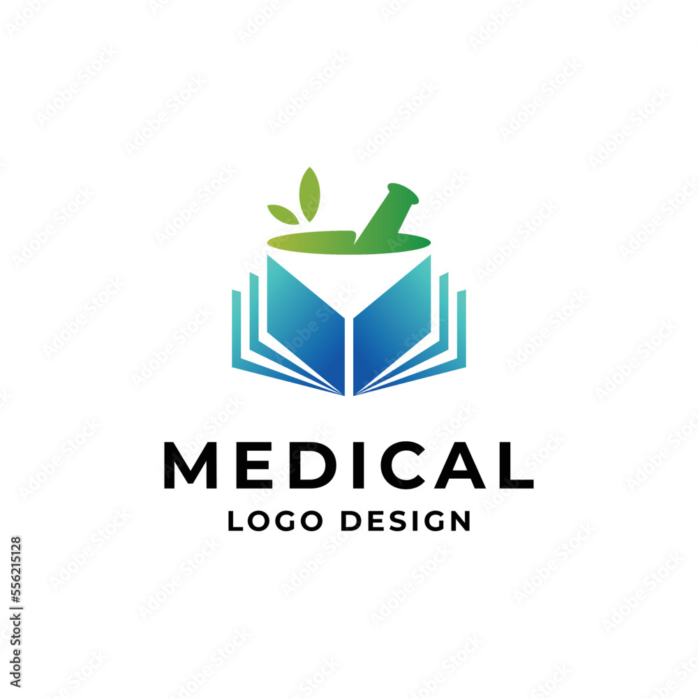 pharmaceutical education for pharmaceutical science logo Stock Vector ...