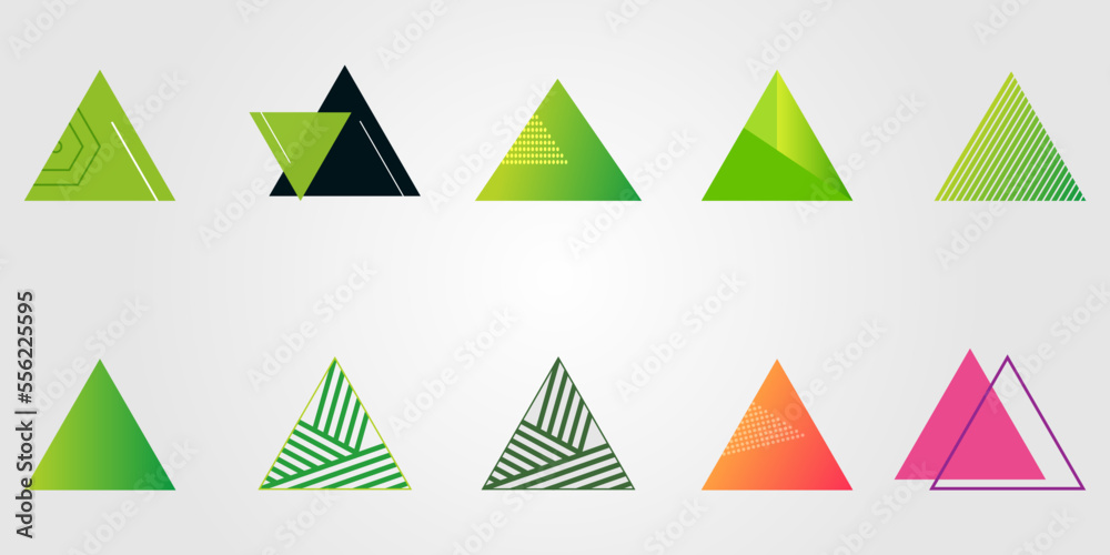 Triangle Icon Black | Label Triangles | Frame Logo | Emblem | Traffic ...