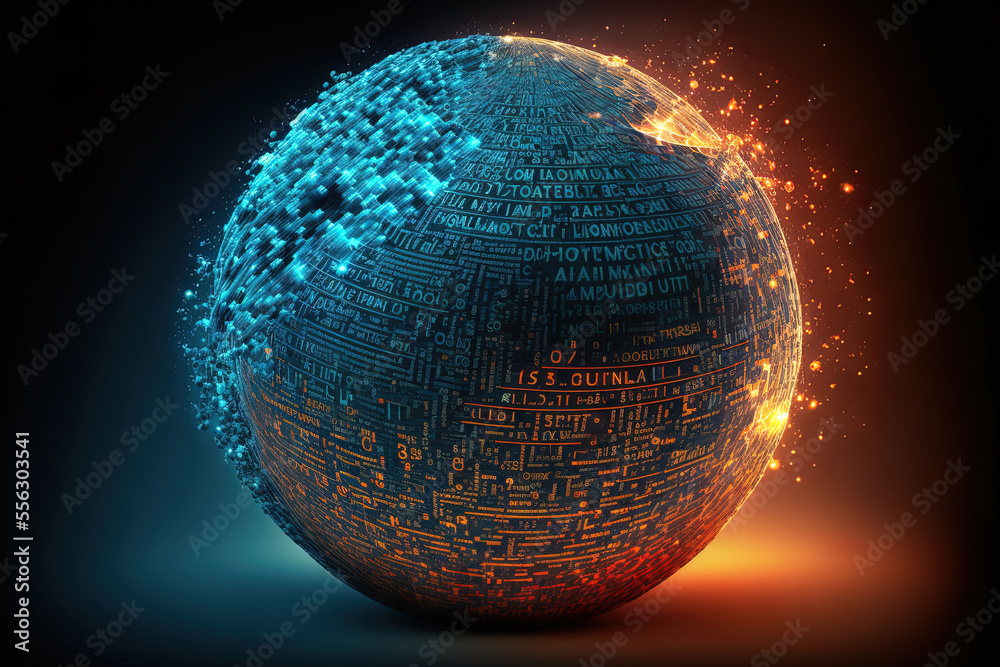 background in geography and programming. Generative AI Stock ...