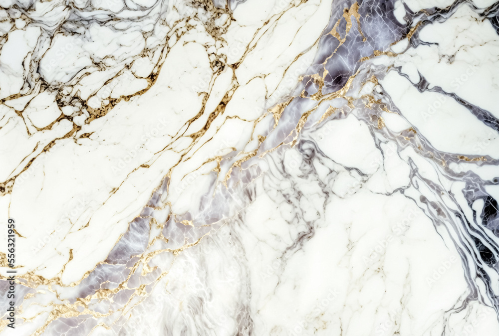 Luxury White Gold Marble texture background. Panoramic Marbling texture ...