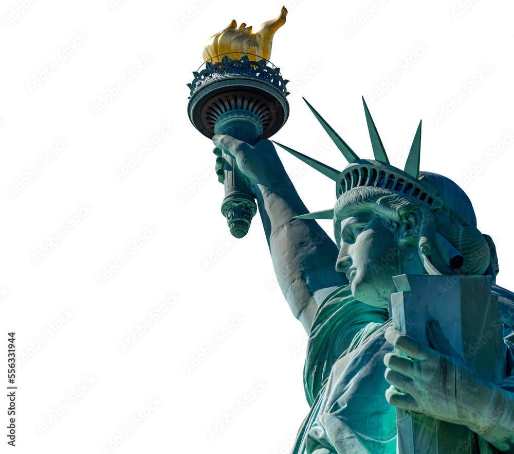 Statue of Liberty Isolated on Transparent Background PNG Stock Photo ...