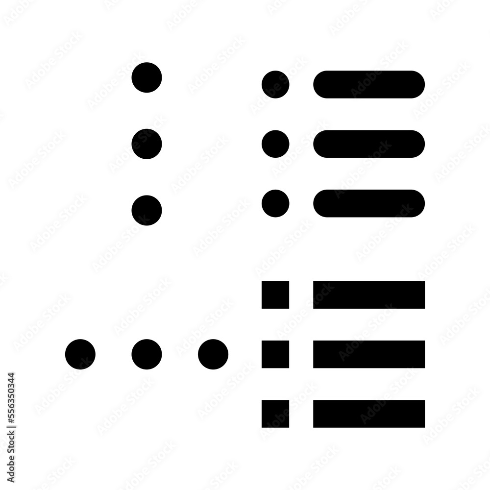 Menu Icon vector for web and mobile app. web menu sign and symbol ...