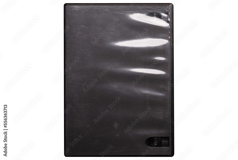 DVD case black front png isolated on transparent background Stock Photo ...