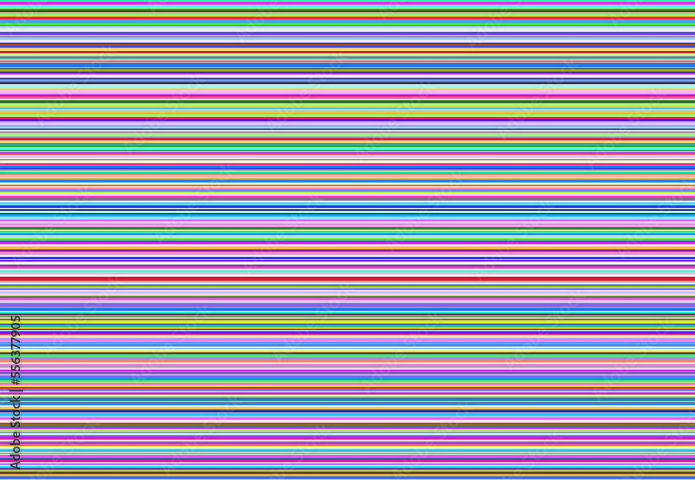 カラフルな横縞模様 Stock Illustration | Adobe Stock