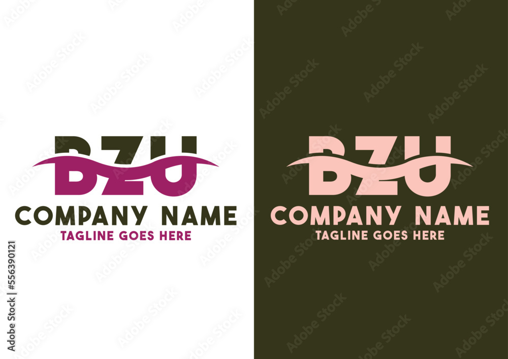 Letter BZU logo design template, BZU logo Stock Vector | Adobe Stock Letter BZU logo design template, BZU logo Stock Vector | Adobe Stock