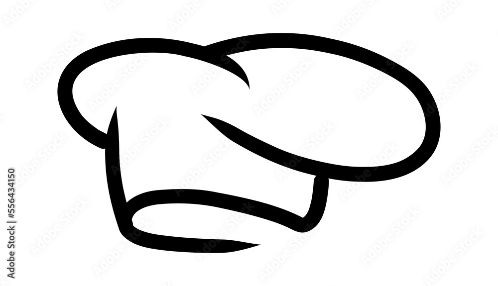 Chef cook icons. Vector cook cap logos for restaurant Stock Vector ...